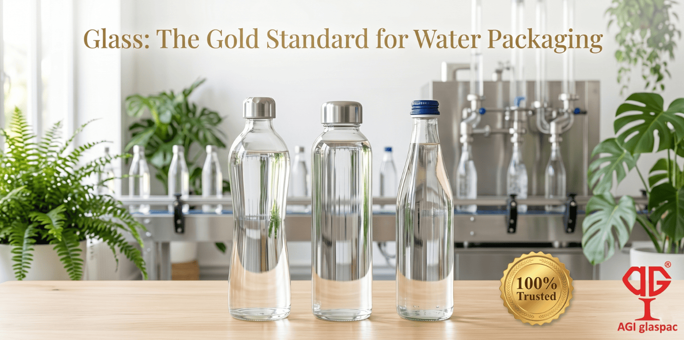 AGI Glass Water Bottle: Golden Standard for water packaging - AGI glaspac
